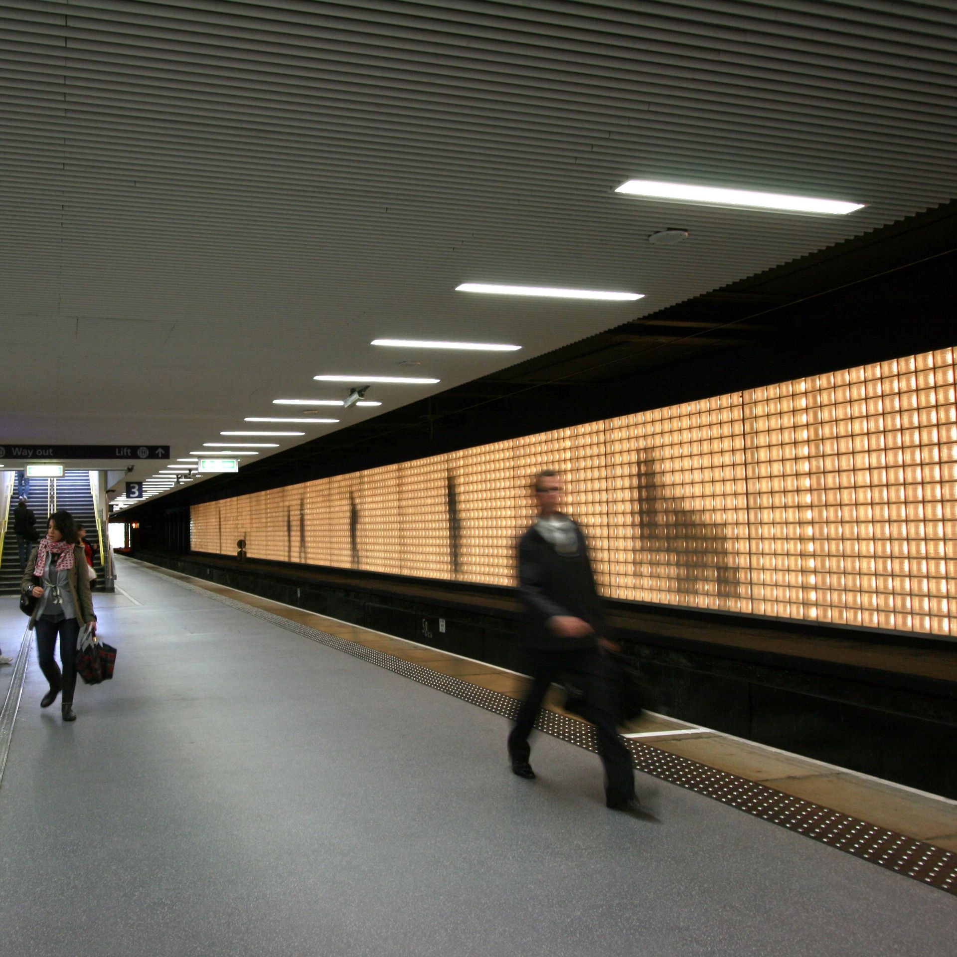 Sunderland Railway Station Platform 5 | Architainment Lighting